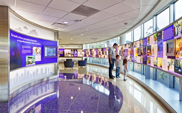 Hospital Lobby Exhibit - Lauren LoPrete / Product designer