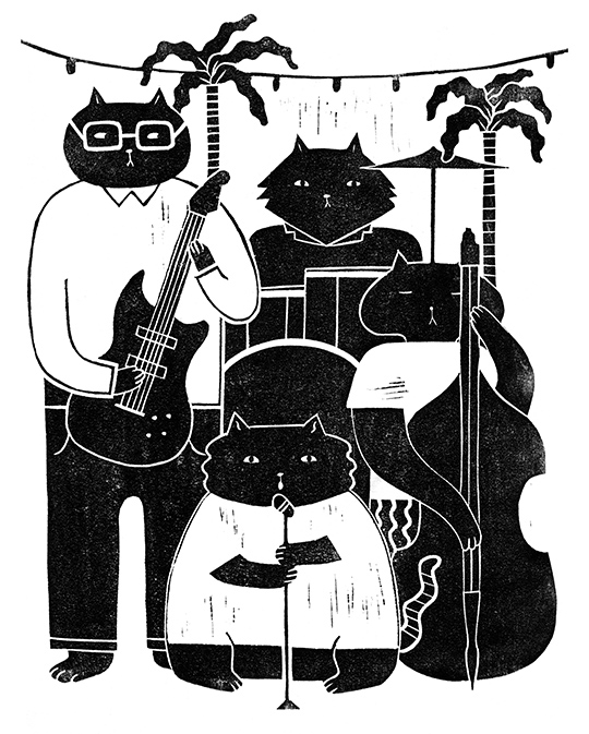 Private Commission / Cat Band - jingweistudio.com
